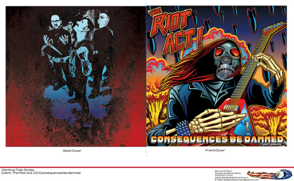 Cd Design and Illustration for Riot Act – Hireillo | Hire an Illustrator