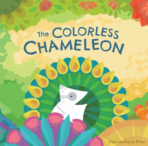 The Colorless Chameleon Picture Book – Hireillo | Hire an Illustrator