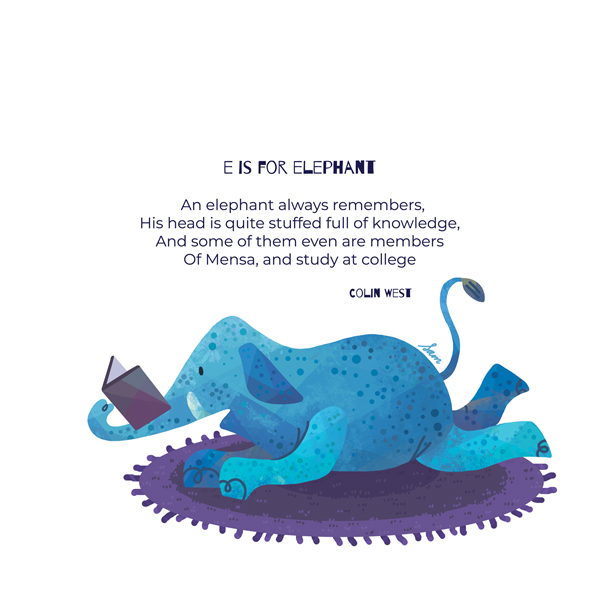 Animal Alphabet Poetry – Hireillo | Hire an Illustrator