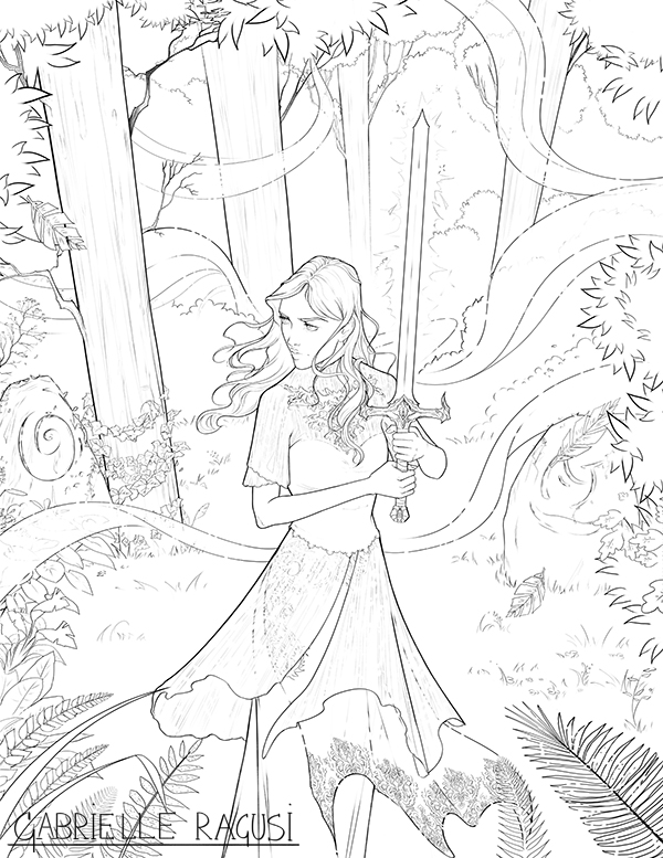 Hidden Magic: Fantasy Colouring Book – Hireillo | Hire an Illustrator Hidden Magic: Fantasy Colouring Book – Hireillo | Hire an Illustrator