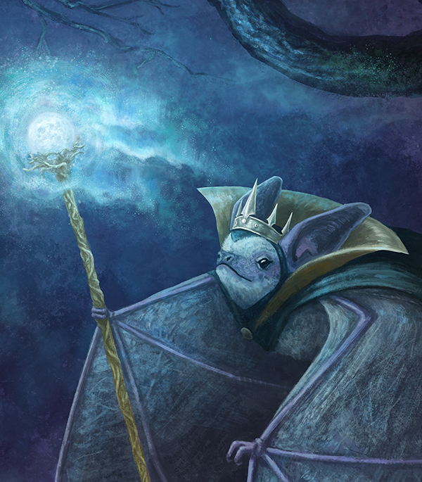 Bat Queen for Elemental Medicine – Hireillo | Hire an Illustrator