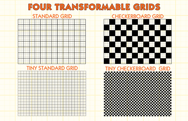 Perspective Grids a Pack of Grid & Vanishing Point Tools for Artists ...