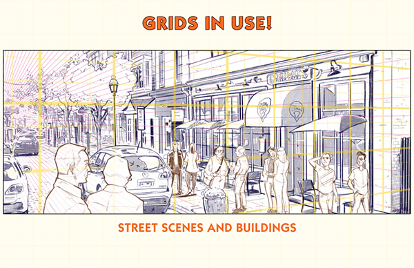 Perspective Grids a Pack of Grid & Vanishing Point Tools for Artists ...