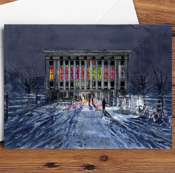 Berlin Christmas Cards – for Locals – Hireillo | Hire an Illustrator
