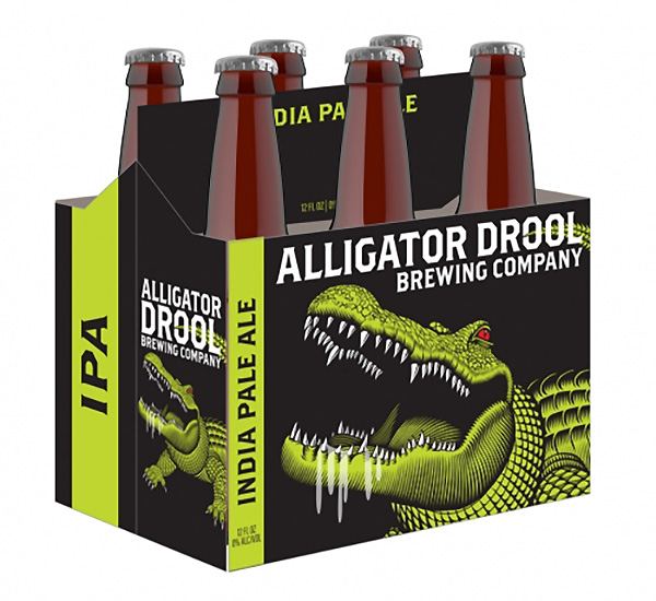 Alligator Drool Brewing Company Beer Label – Hireillo | Hire an Illustrator