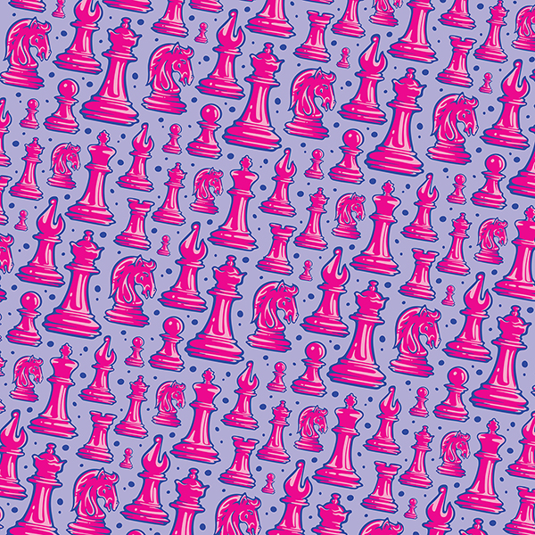 Illustrated Branding for Chess Girls Dc – Hireillo | Hire an Illustrator