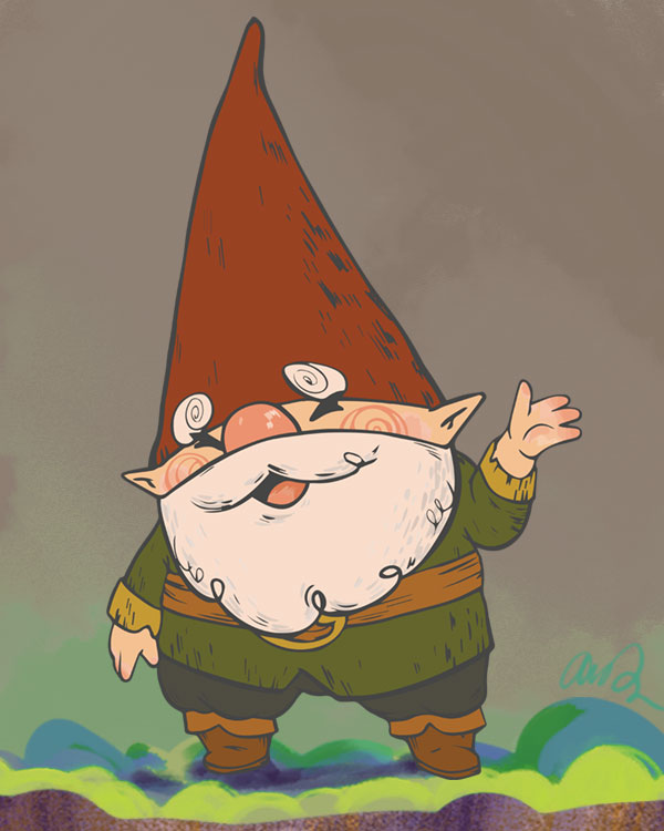 Meet Gaelen the Gnome – Character Design Commission – Hireillo | Hire ...