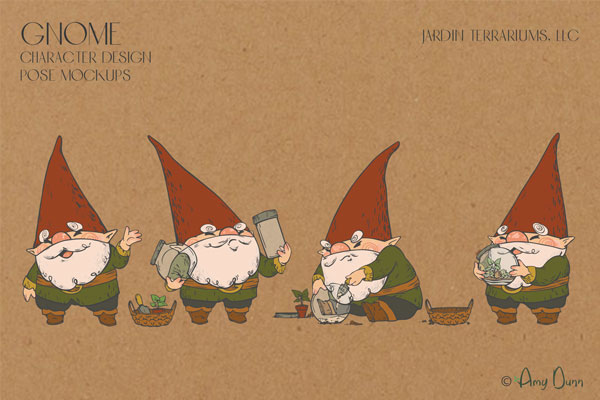Meet Gaelen the Gnome – Character Design Commission – Hireillo | Hire ...