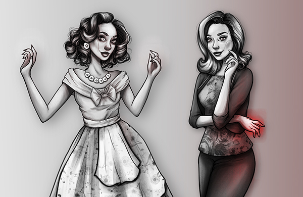 Wandavision Fanart – Wanda Character Evolution Lineup – Hireillo | Hire ...