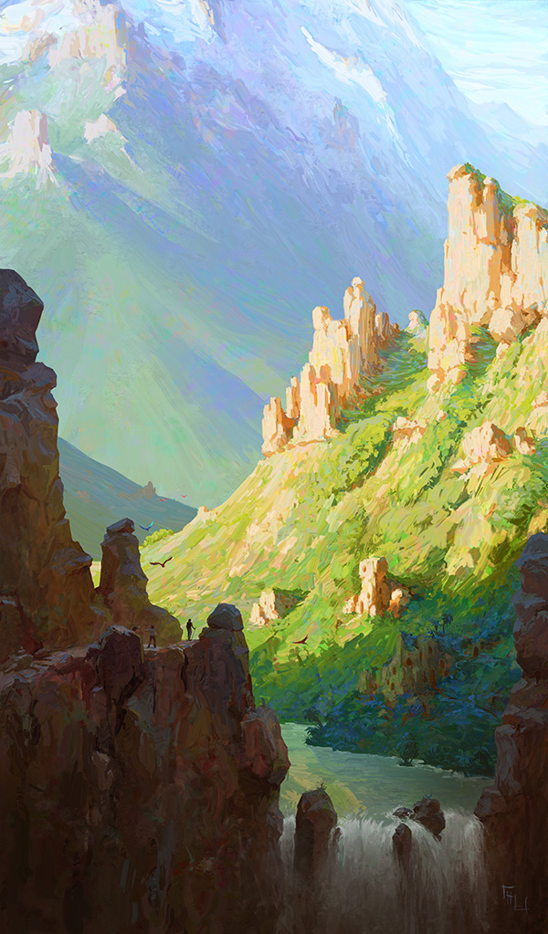 Valley Hike: Duo of Commissioned Illustrations – Hireillo | Hire an ...