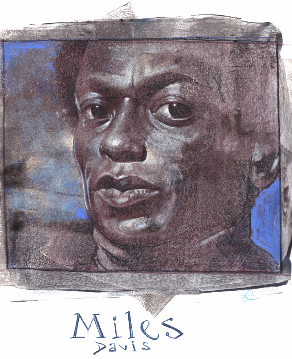 Miles Davis Portrait – Hireillo | Hire an Illustrator