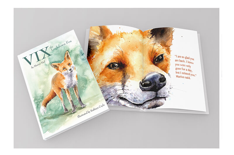 Vix the Lockdown Fox – Children’s Book Illustrations – Hireillo | Hire ...