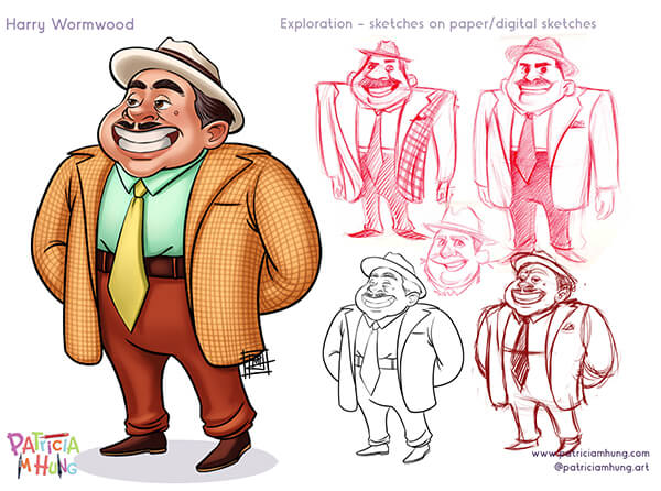 Matilda Character Lineup – Hireillo | Hire an Illustrator