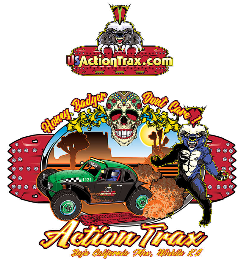 Logo Redesign and T-Shirt Illustration for Off Road Company – Hireillo ...