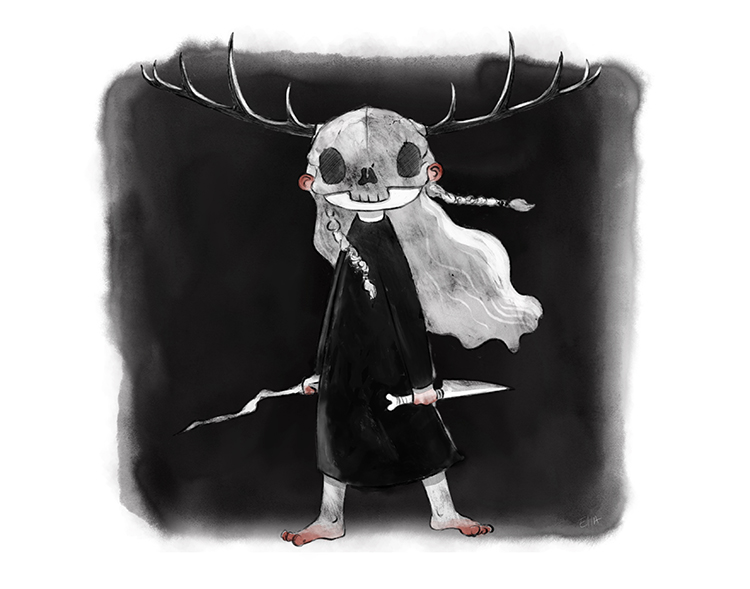 The Little Witches: Folktober Drawings – Hireillo | Hire an Illustrator