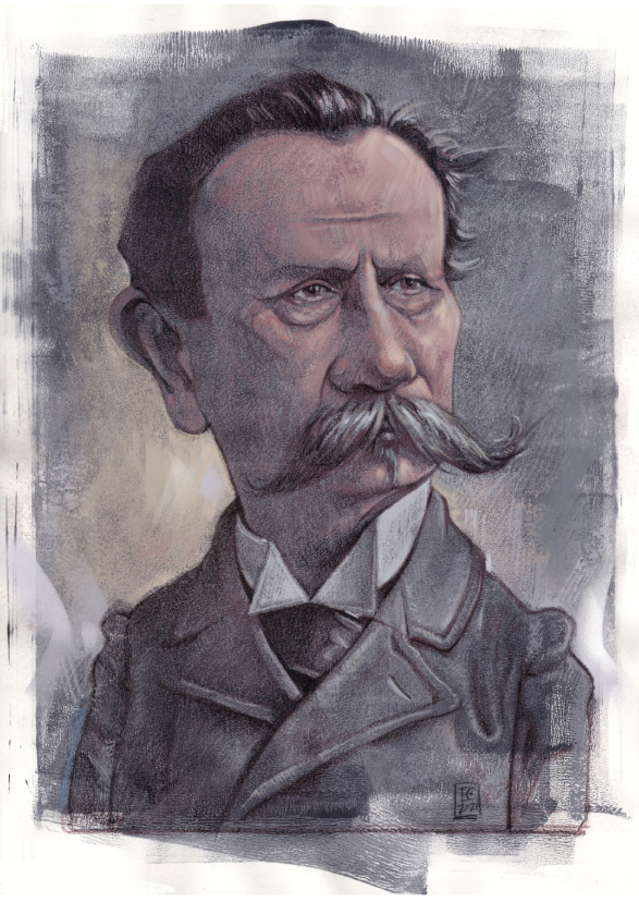 Happy Birthday to Karl Benz – Hireillo | Hire an Illustrator