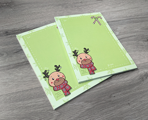 Just in Time for Christmas: Cute Reindeer Notepads! – Hireillo | Hire ...