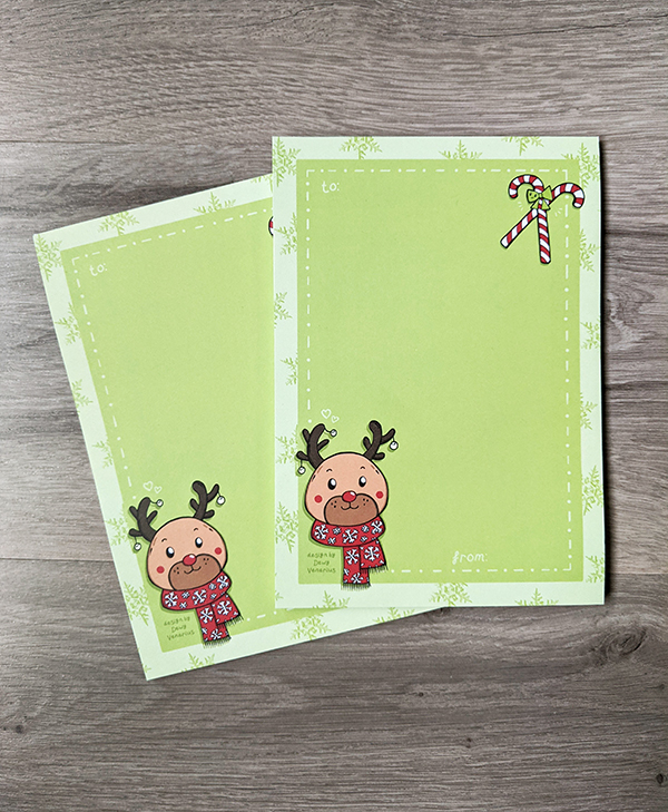 Just in Time for Christmas: Cute Reindeer Notepads! – Hireillo | Hire ...