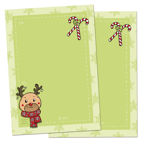 Just in Time for Christmas: Cute Reindeer Notepads! – Hireillo | Hire ...
