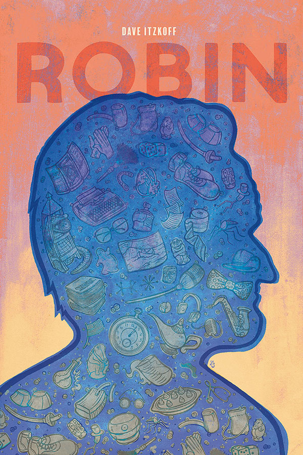 Book Cover: Robin Williams Biography – Hireillo | Hire an Illustrator