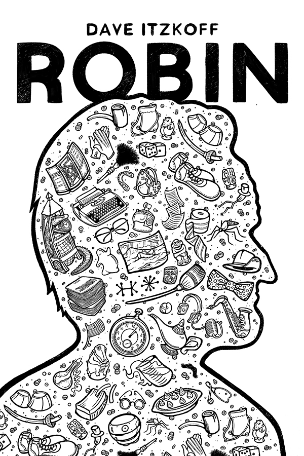 Book Cover: Robin Williams Biography – Hireillo | Hire an Illustrator