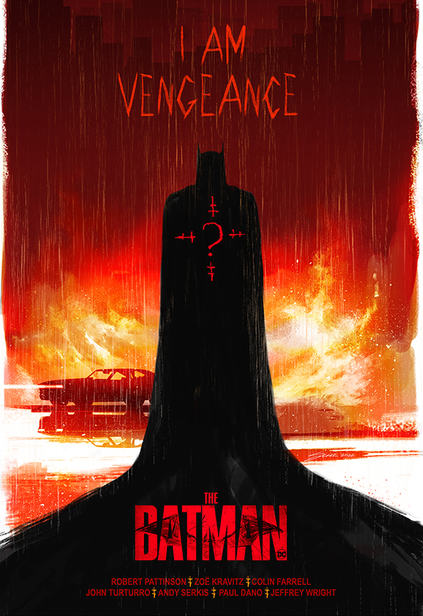 The Batman – Alternative Movie Poster – Hireillo | Hire an Illustrator