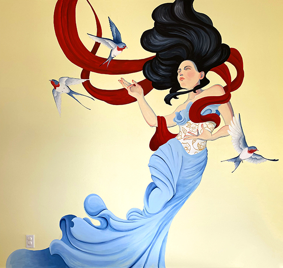 Soar Mural – Hireillo | Hire an Illustrator