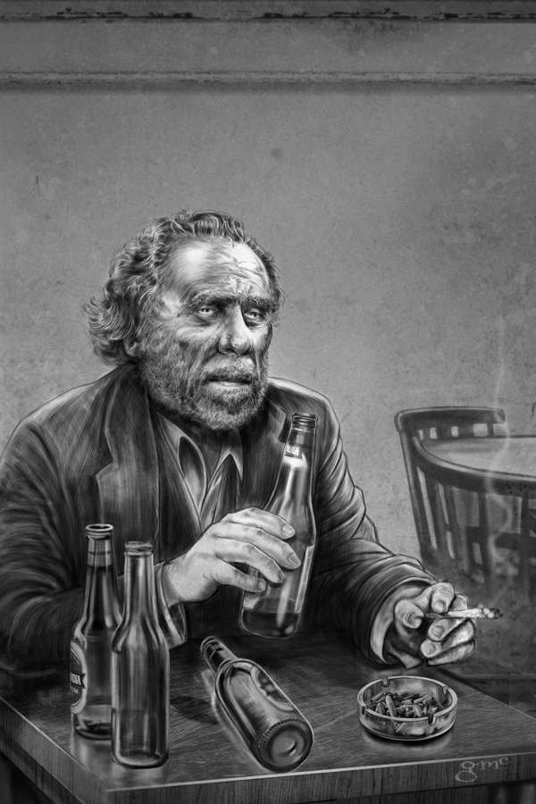 Charles Bukowski Book Cover Art – Hireillo | Hire an Illustrator