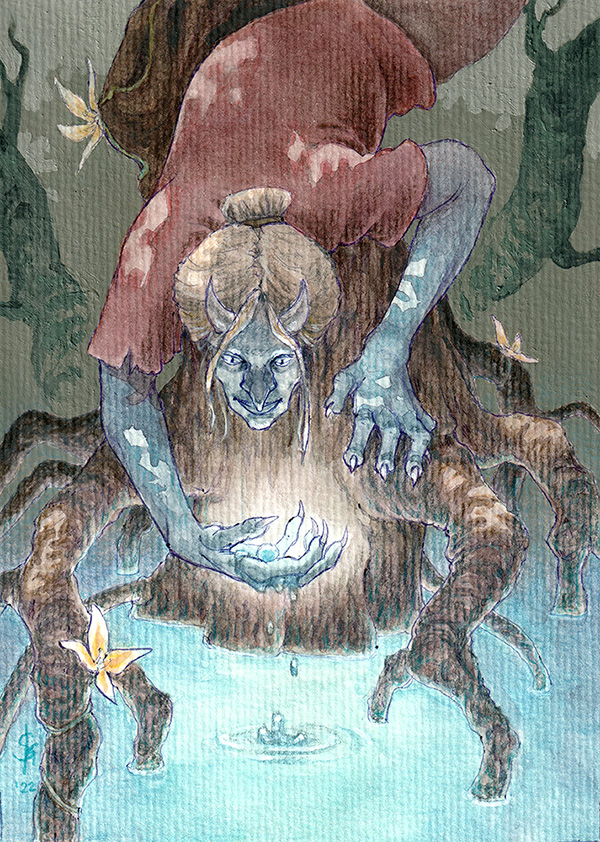 The Swamp Witch in Gallery Nucleus Power in Numbers Show – Hireillo ...