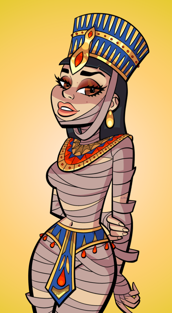 Mummy Girl Nft Collection – Hireillo | Hire an Illustrator