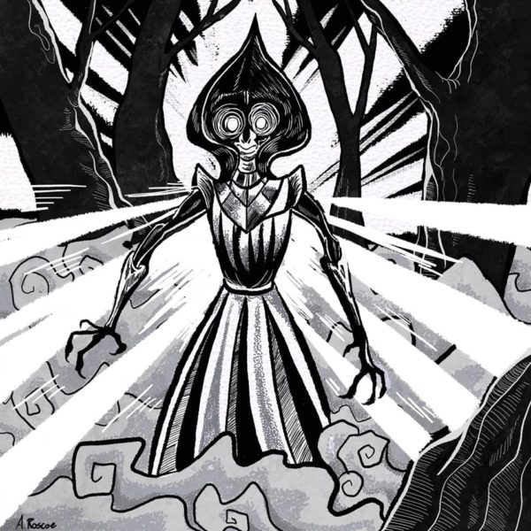 Spooky Cryptids- Almost Halloween! – Hireillo | Hire an Illustrator