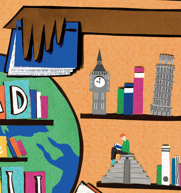 Read the World Poster – Hireillo | Hire an Illustrator