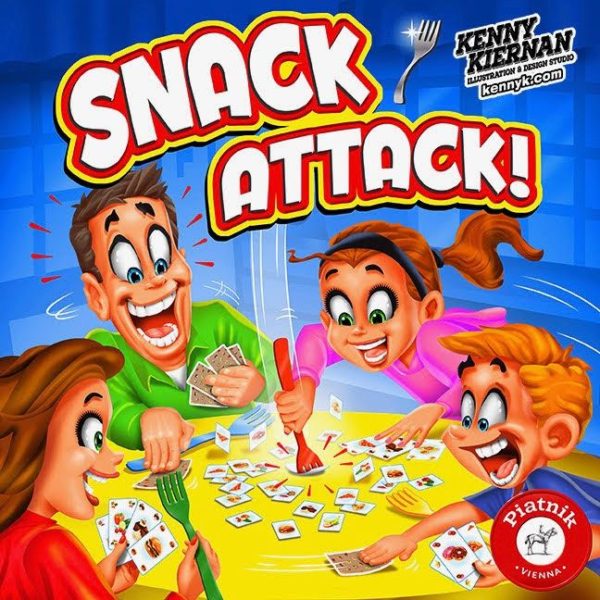 Platniks Snack Attack! Game – Hireillo | Hire an Illustrator