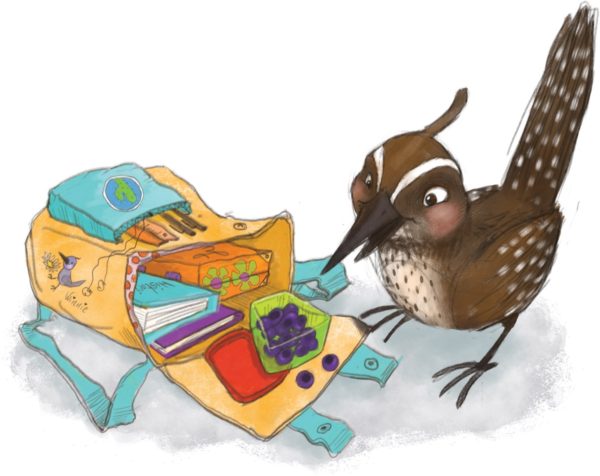 Winnie Goes to School by j.K.Ball – Hireillo | Hire an Illustrator