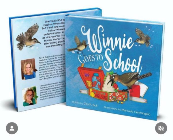 Winnie Goes to School by j.K.Ball – Hireillo | Hire an Illustrator