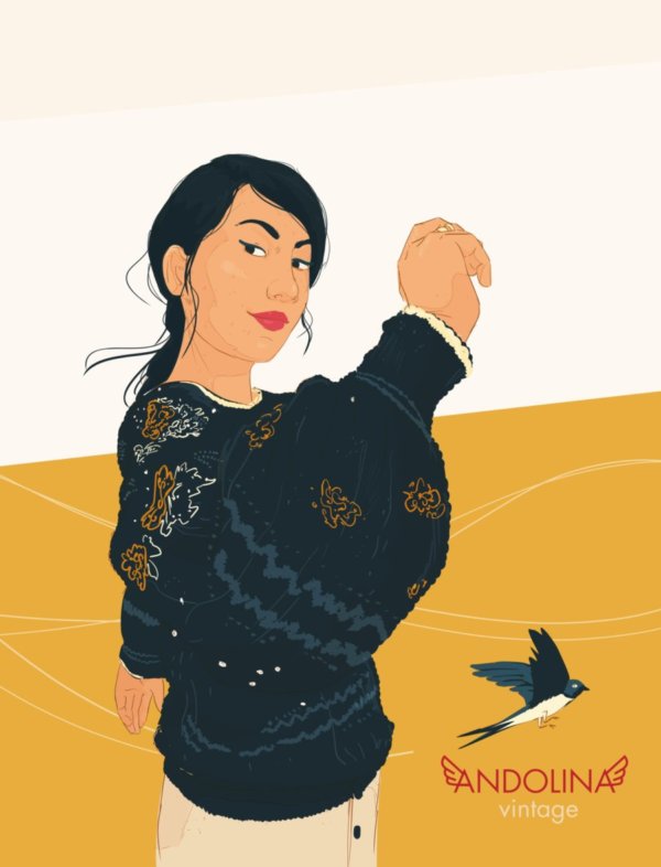Advertisement for Andolina – Hireillo | Hire an Illustrator