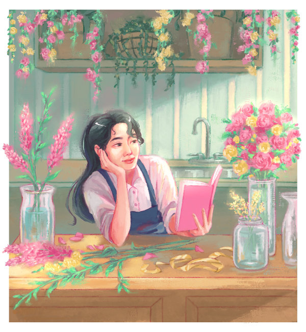 Oh Reader Magazine Issue 011 Cover, Spring Illustration – Hireillo ...