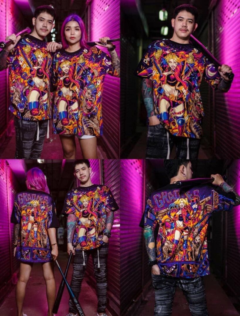 Harley Quinn Overprint T-Shirt Illustration – Hireillo | Hire an Illustrator