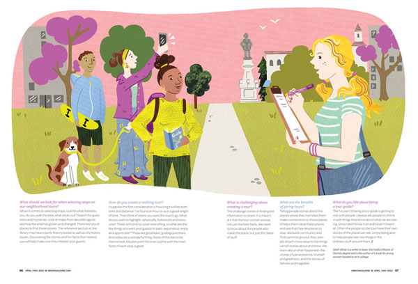 Create your own walking tour – Hireillo | Hire an Illustrator