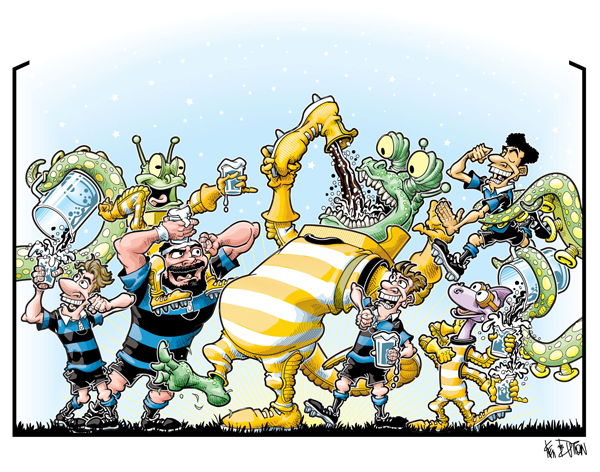 Intergalactic Rugby Football – Hireillo | Hire an Illustrator