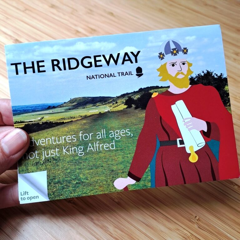 Illustrated map of the Ridgeway National Trail – Hireillo | Hire an ...
