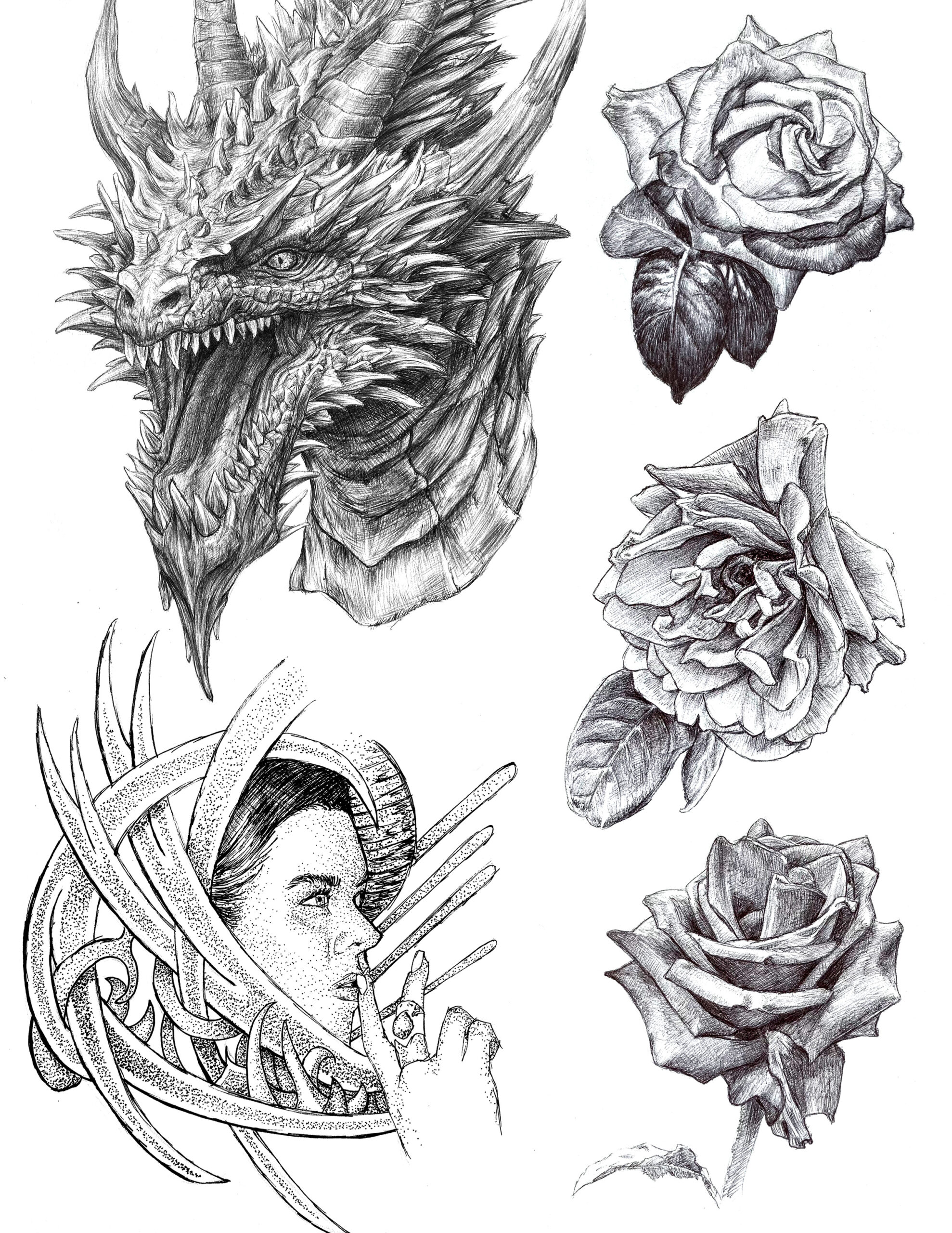 Ink Drawings – Hireillo | Hire an Illustrator