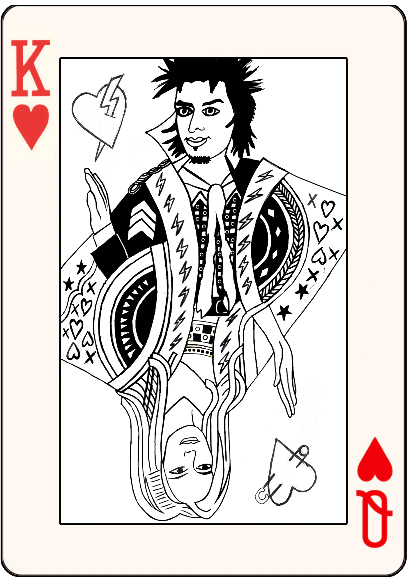 Punk King & Queen Of Hearts – Hireillo | Hire an Illustrator