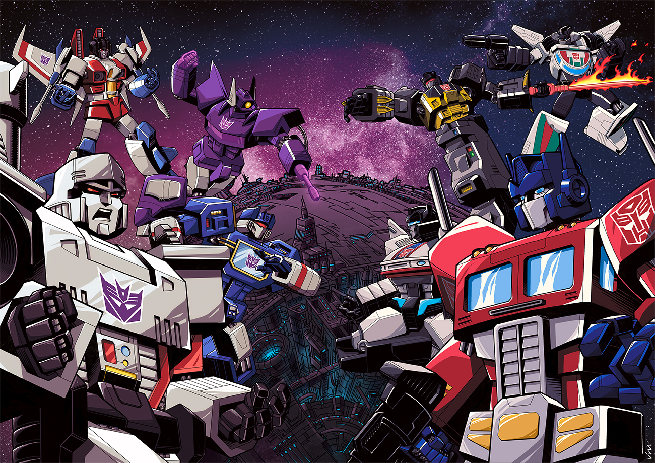 Transformers – Hireillo | Hire an Illustrator