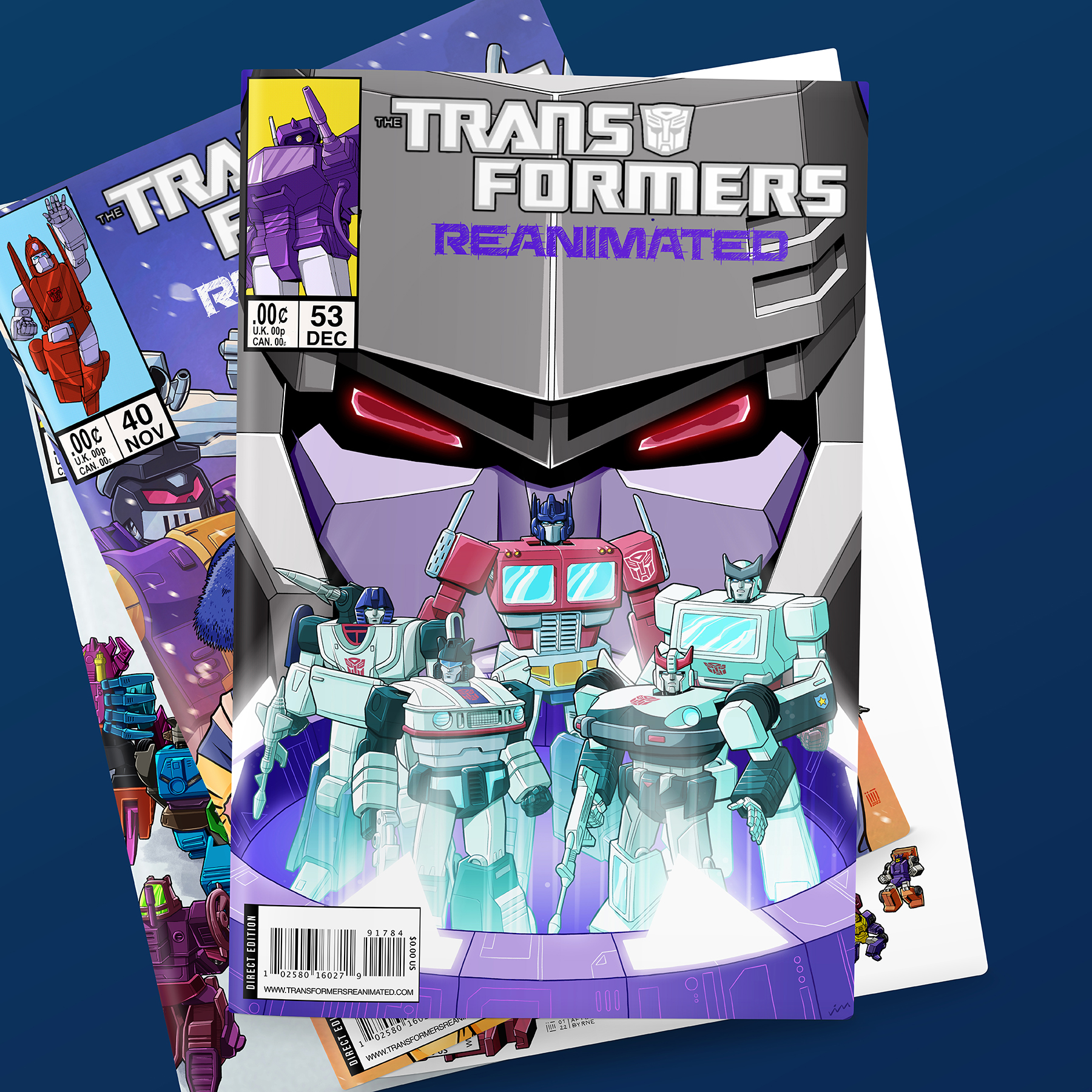 Another cover for Transformers: reanimated – Hireillo | Hire an Illustrator