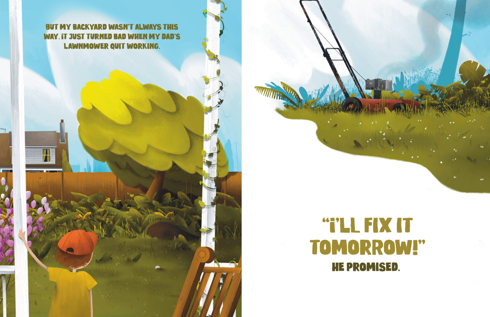 ‘My Backyard Ate my Brother’ Out now – Hireillo | Hire an Illustrator