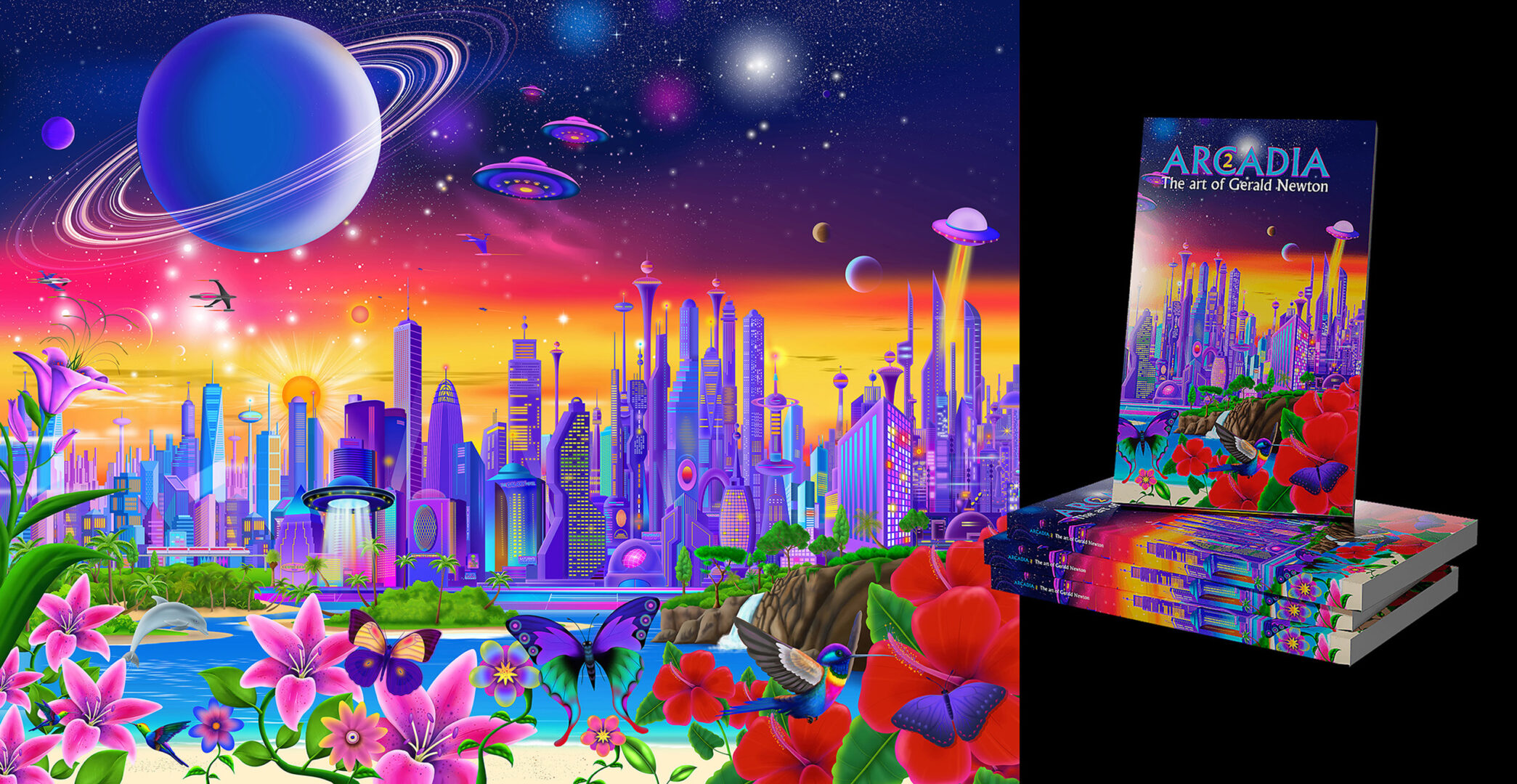 Arcadia hardback art books – Hireillo | Hire an Illustrator