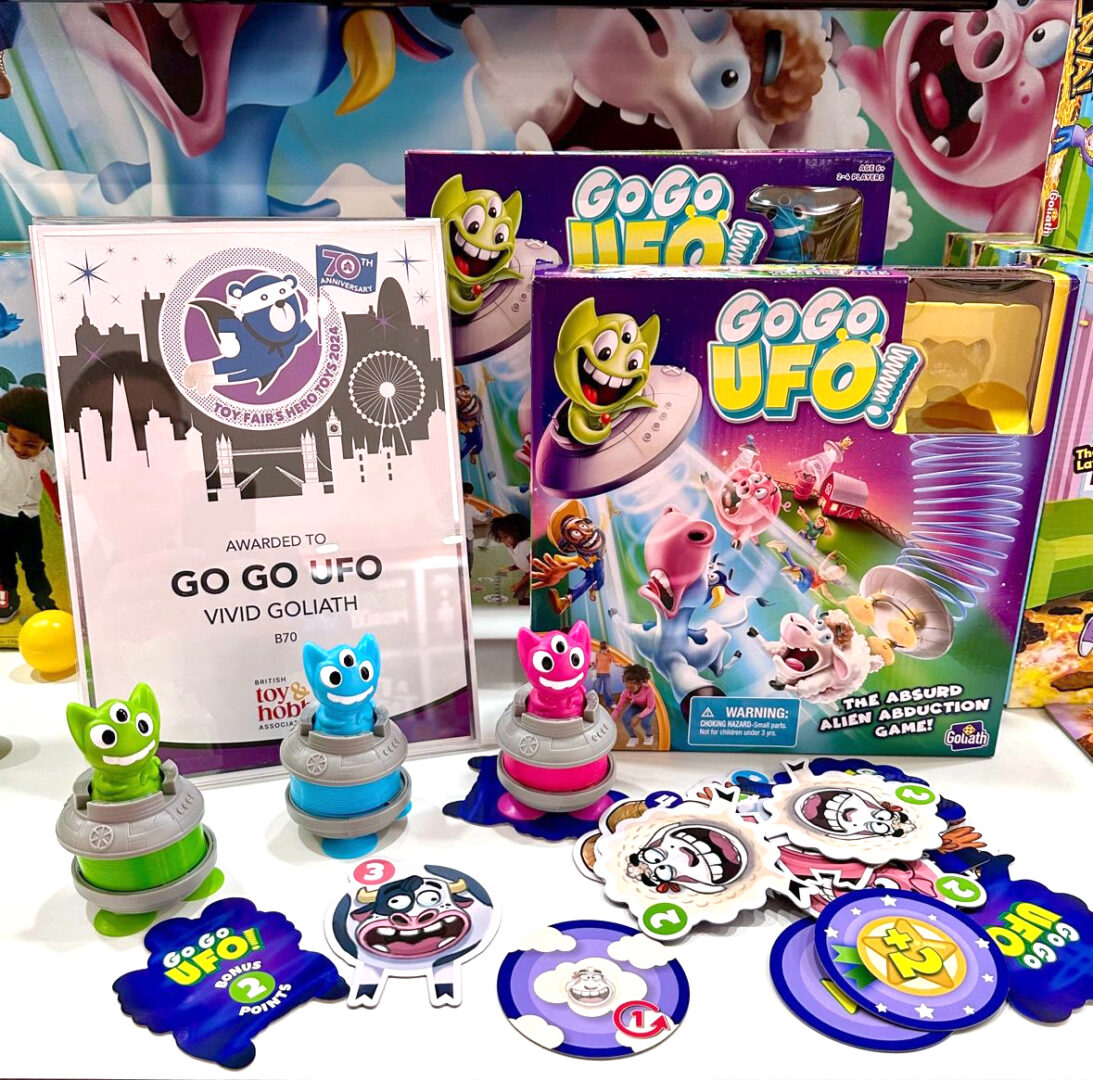 “Go Go UFO!” illustration for Goliath Games – Hireillo | Hire an ...