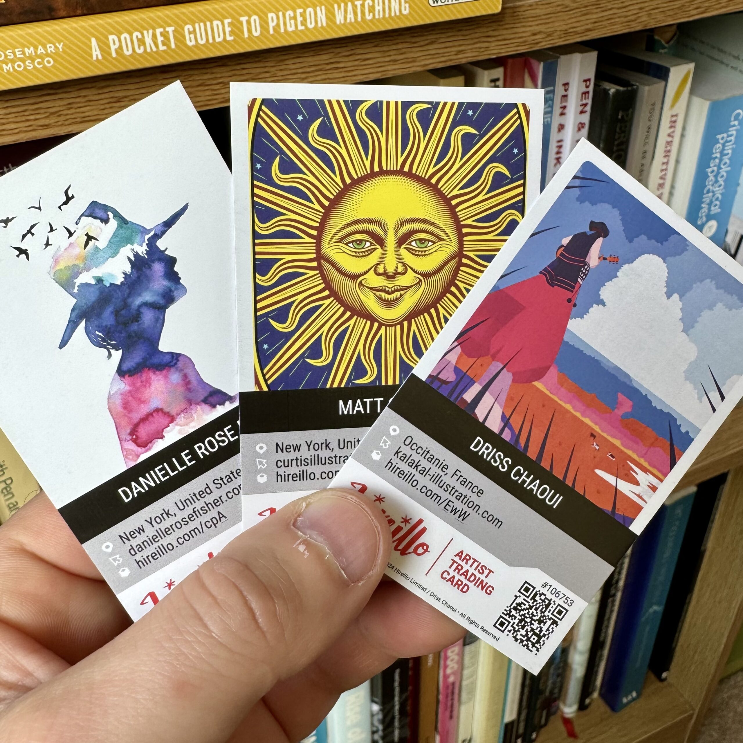 Beautiful Artist Trading Cards – Hireillo | Hire an Illustrator
