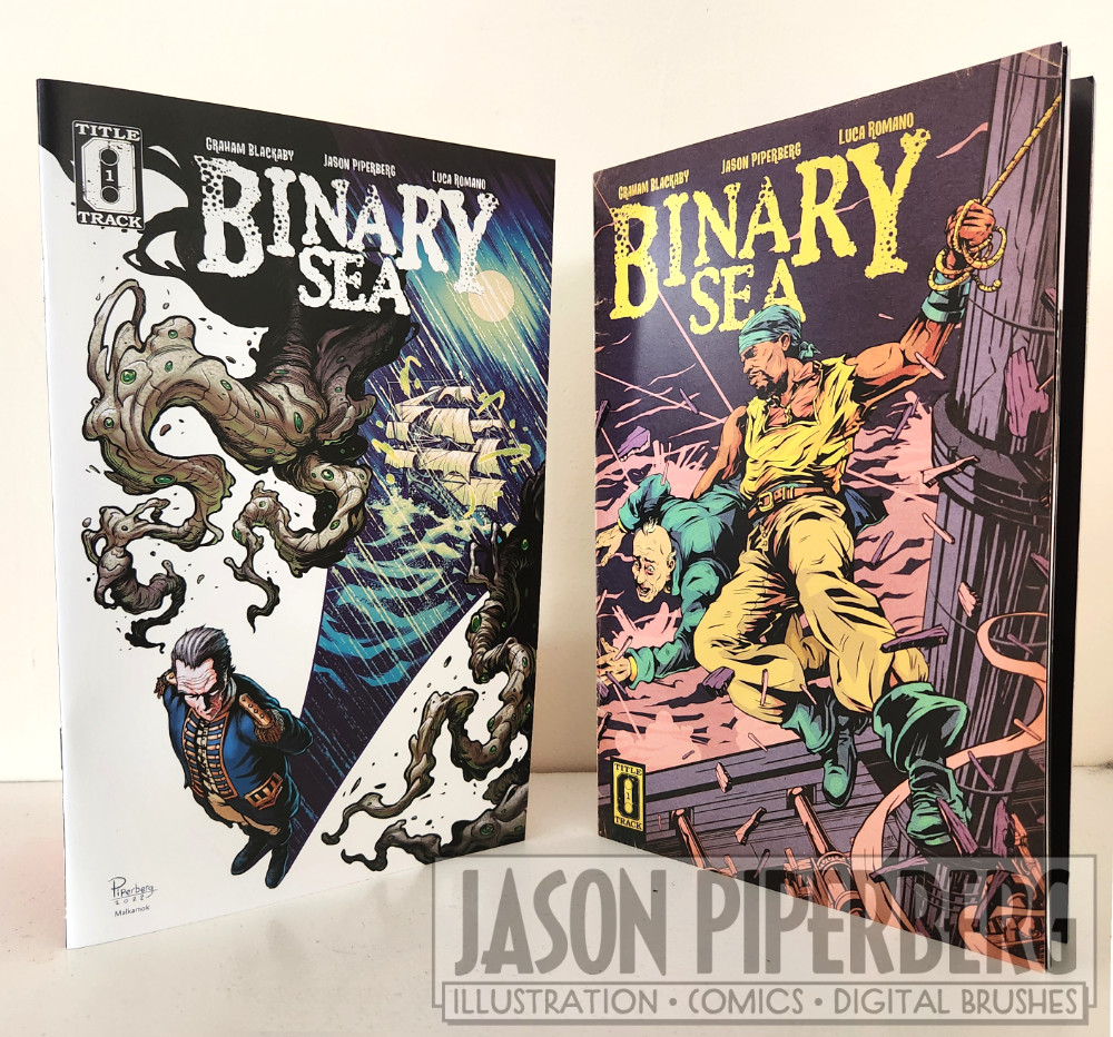 Binary Sea #1 Issues Are Shipping Out! Digital Copy Now Available On ...